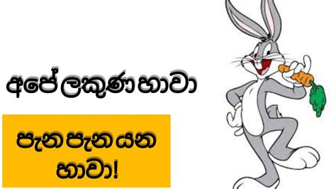 අපේ ලකුණ හාවා පැන පැන යන හාවා Youtube