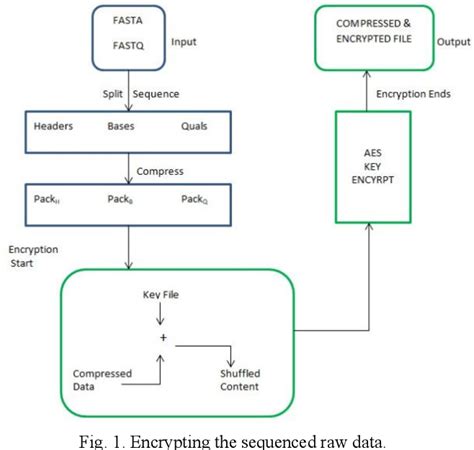 Figure 1 From Security Provisioning And Compression Of Diverse Genomic