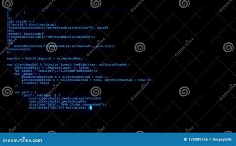 Encrypted Fast Long Scrolling Programming Security Hacking Code Data