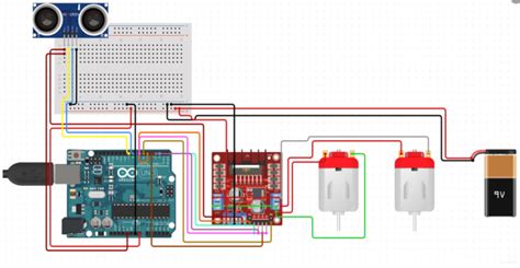 Human Following Robot Using Arduino Robotic Electronics