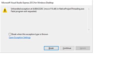 C Multithreading Exception When Not Calling Threadjoin Stack Overflow