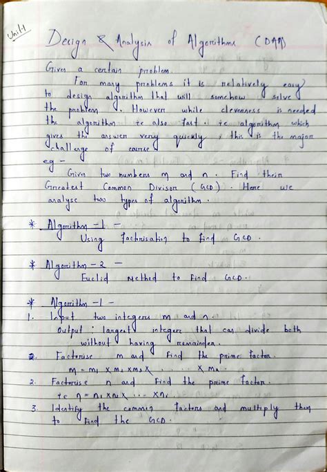 Solution Analysis Of Algorithm Note Studypool