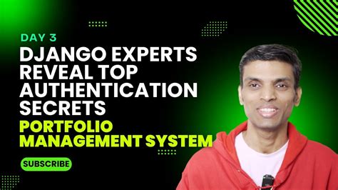 Day 3 Stop Struggling With Django Authentication Heres The Solution Youtube