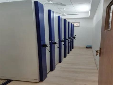 Mild Steel Offices Mobile File Compactor Storage System Storage