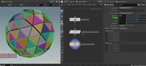 Example Use Of The Attribute Randomize Node In Houdini John Player