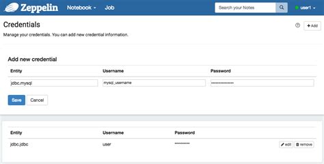 Apache Zeppelin 070 Documentation Data Source Authorization In