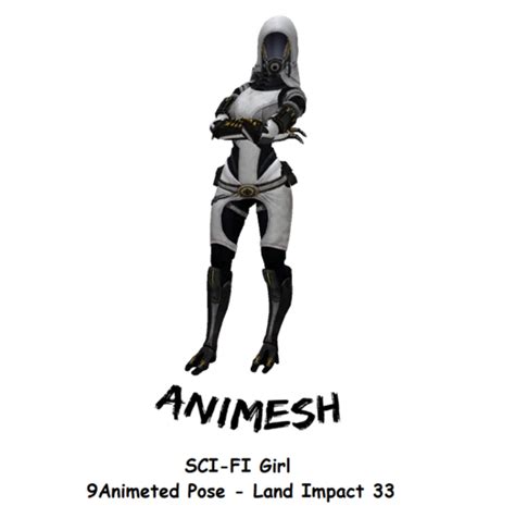 Second Life Marketplace Sci Fi Animesh