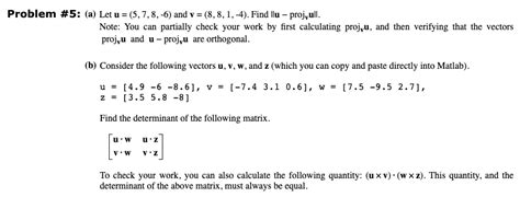Solved A Let U 5 7 8 6 And V 8 8 1 4 Find Chegg Com