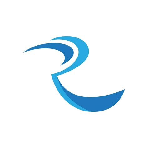 R Letter Arrow Vector Illustration Icon Vector Art At Vecteezy