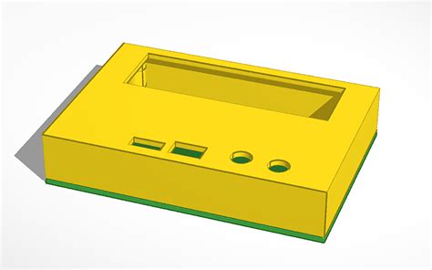 3d Design Frequency Counter Case Tinkercad
