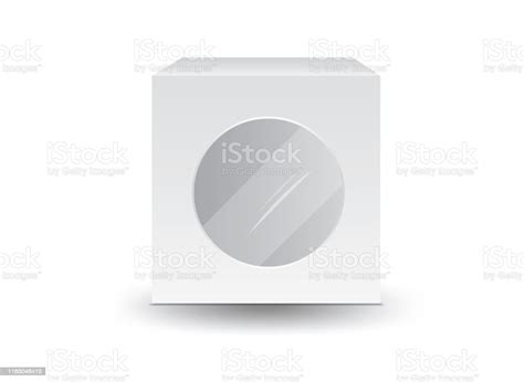 흰색 패키지 상자 벡터 패키지 디자인 3d 상자 제품 디자인 화장품 또는 의료 종이 상자에 대한 현실적인 포장 3차원 형태에