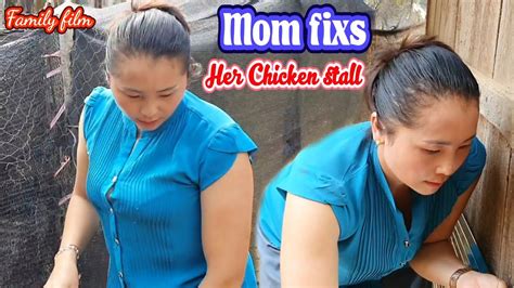 Mom Fixes Her Chicken Stall Kho Cooj Qaib Youtube