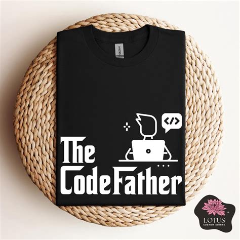 The Codefather Tshirt Computer Programmer Shirt Software Tee Programmer Shirt Funny