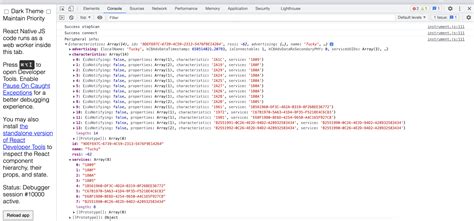 Error Could Not Find Service Uuid On Peripheral But Retrieveservices