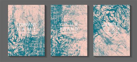 벡터 그런 지 콘크리트 질감 배경 돌담 배경 디자인 작업 표지 책 프리젠 테이션을위한 A4 크기 브로셔 레이아웃 및 전단지