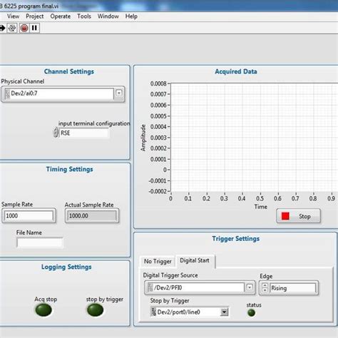 Labview Based Gui For External Trigger Acquisition Download