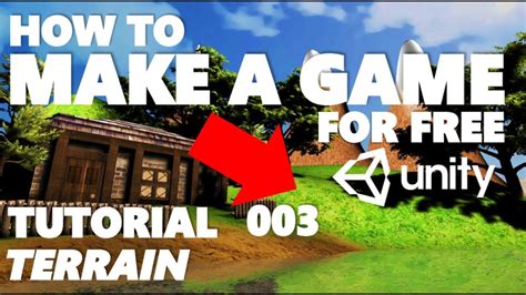 Unity Tutorial For Beginners How To Make A Game Part BUILDING TERRAIN YouTube
