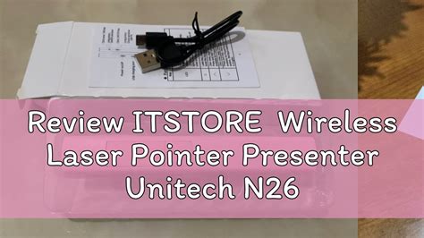 Review Itstore Wireless Laser Pointer Presenter Unitech N26 Digigear