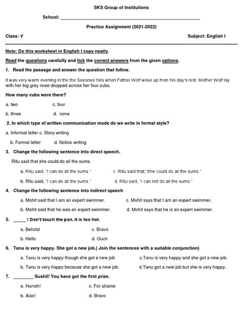 Practice Assignment Pdf Grammar Linguistics