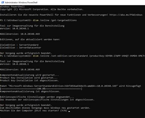 Upgrade Windows Server 2022 Eval Zur Vollversion Uggli Schnelle