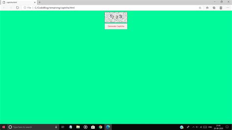 Random Captcha Generator