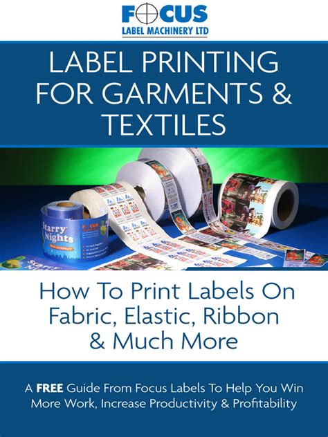 Focus Label Printing Garmentstextiles Pdf Textiles Clothing