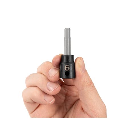 Tekton 38 In Drive 6mm Hex Bit Driver Socket Sib13206 At