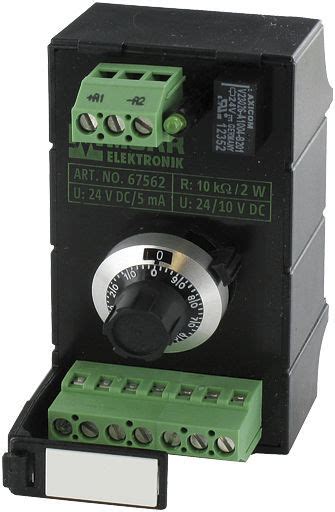 Multi Turn Potentiometer Electronic Din Rail Ritm Industry