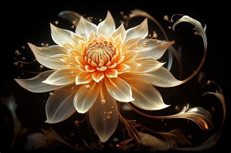 Premium Photo Radiant Gilded Splendor