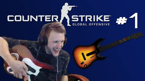 CS GO With A GUITAR CONTROLLER Part 1 YouTube