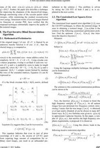 A New Fast Iterative Blind Deconvolution Algorithm