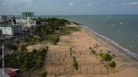 Vidéo Stock Imagens Aéreas Das Praias De Tambaú E Cabo Branco Em João