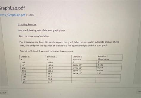 solved graphlab pdf em1 graphlab pdf 34 kb graphing