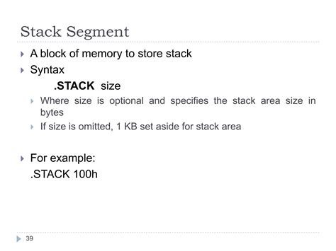 Assembly Language Basics Ppt