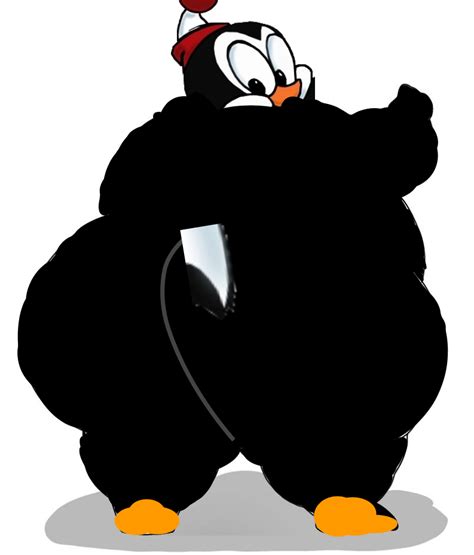Fat Chilly Willy Big Butt By Inflationrules On Deviantart