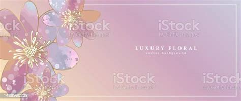 수채화 꽃이 있는 미니멀한 분홍색 꽃 배경 텍스트 사진 졸업장 엽서 명함의 배경 0명에 대한 스톡 벡터 아트 및 기타 이미지 0명 공란 꽃 나무 Istock