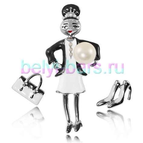 Набор брошей купить в интернет магазине Белый Барс Брошь Бижутерия