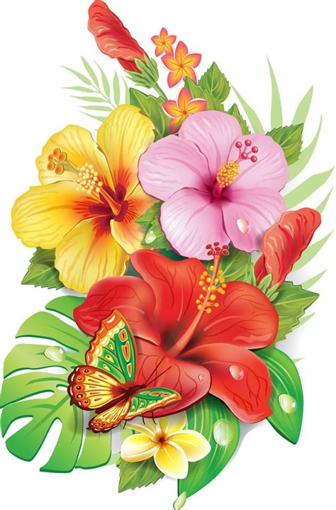 Hawaii Flower Drawing At Getdrawings Free Download