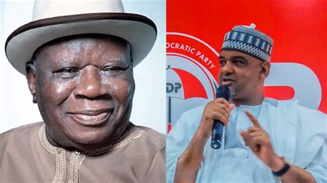 Wike I Am Not Raised To Be Disrespectful To Elders Damagum Replies Edwin Clark Over Pdp