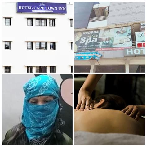 स्पा सेंटर और होटल की आड़ में चला रहे थे सेक्स रैकेट 🛑 दर्जन भर युवतियों का मिला रिकार्ड 🛑 होटल