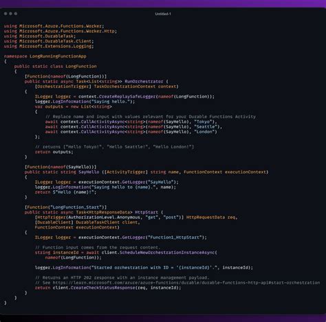 Harnessing Azure Durable Functions For Long Running Async Apis In