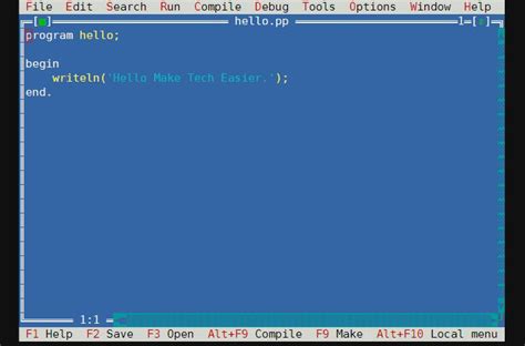 Writing Pascal Programs On A Raspberry Pi Using Fpc Make Tech Easier