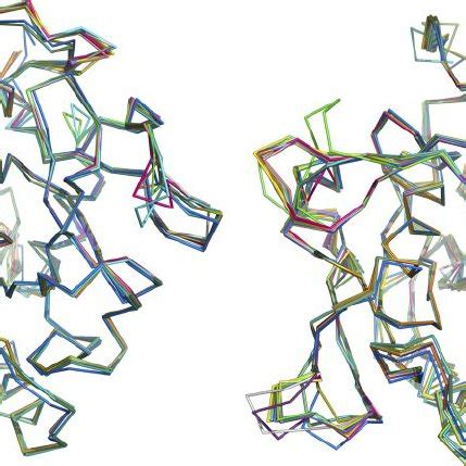 Stereo View Of Superposition Of Crystal Structures And Homologous Download Scientific Diagram
