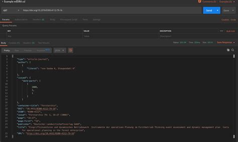 DOIs Und Umfangreiche Metadaten Bei Crossref Wisspub Net