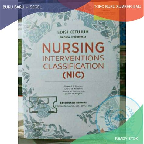 Jual T B S I BUKU NURSING INTERVENTIONS CLASSIFICATION NIC Shopee Indonesia