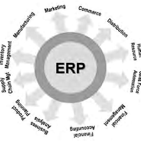 Components Of ERP Systems Download Scientific Diagram