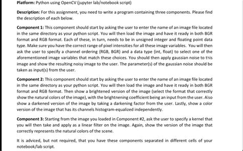 Platform Python Using Opencv Jupyter Labnotebook
