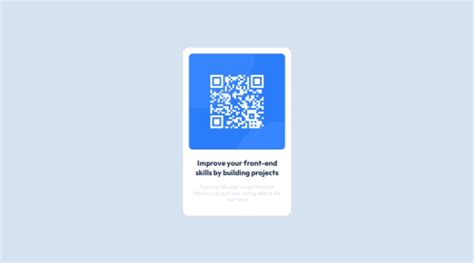 Frontend Mentor Qr Code Solution Using Html5 And Css Coding Challenge Solution