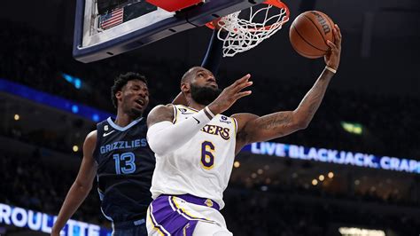 2022 23 Nba Playoffs Los Angeles Lakers Vs Memphis Grizzlies