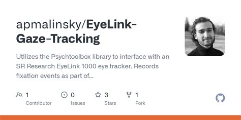 Github Apmalinsky Eyelink Gaze Tracking Utilizes The Psychtoolbox Library To Interface With